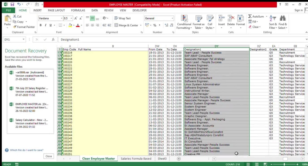 Data Cleaning And Formatted Excel Or Spreadsheet Upwork