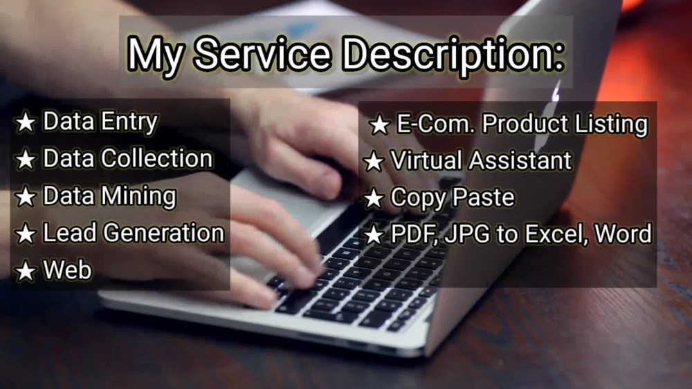 Data Entry, Lead Generation, Copy Paste, Web Research & Scraping. | Upwork