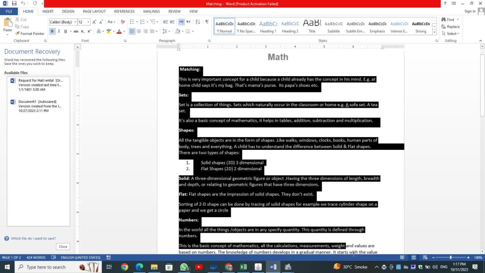 MS word and Inpage typing, Data Entry operation,UI & UX Designing | Upwork