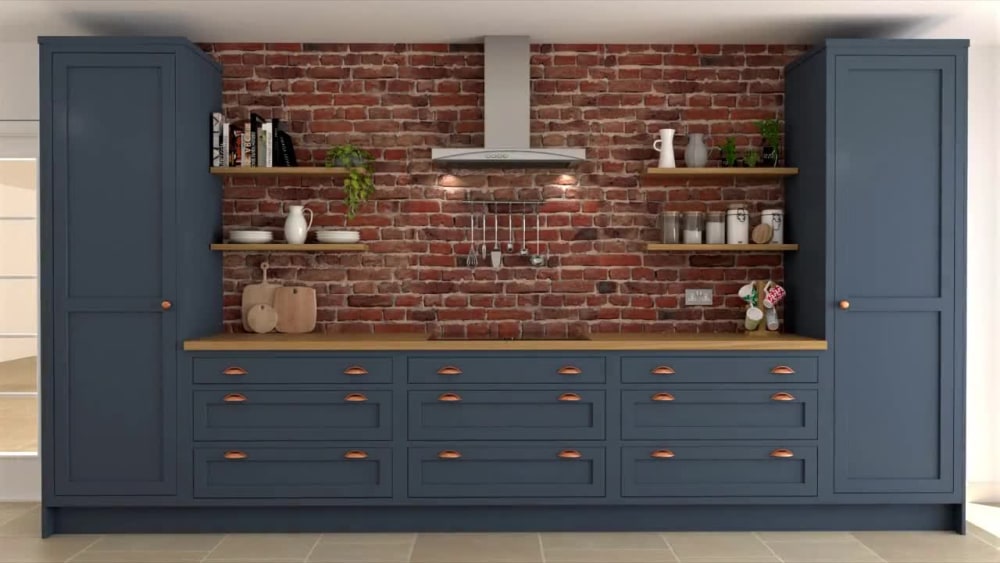 A full kitchen design including high res render images and detailed 2d ...