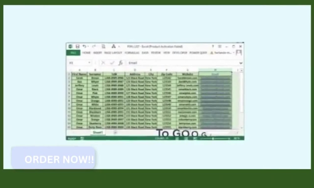 Accurate Data Entry, Data merge, and PDF to Excel or Google Spreadsheets. | Upwork