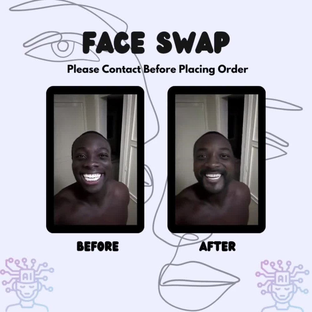 Professional face swap deep fake for your video/image | Upwork
