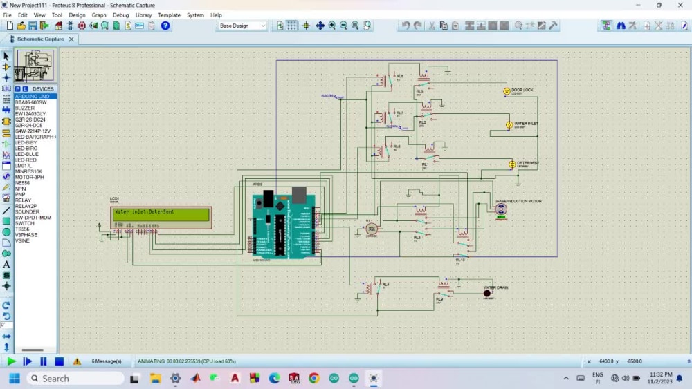 Arduino projects and electronics circuit simulation proteus | Upwork