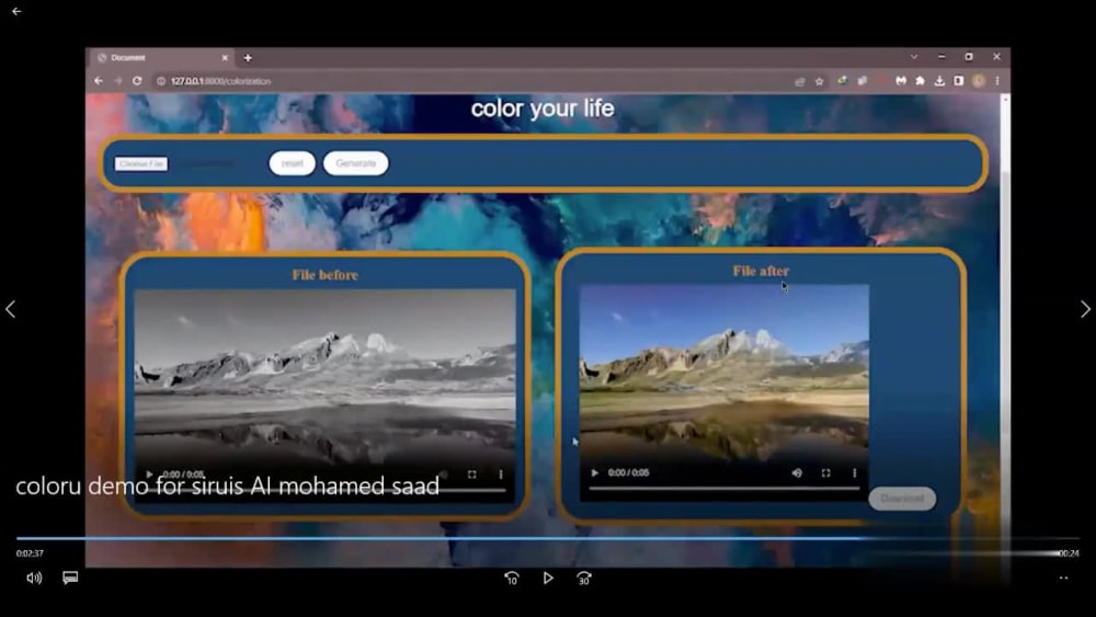 A new image or video with new colors with our AI-based image colourisation | Upwork
