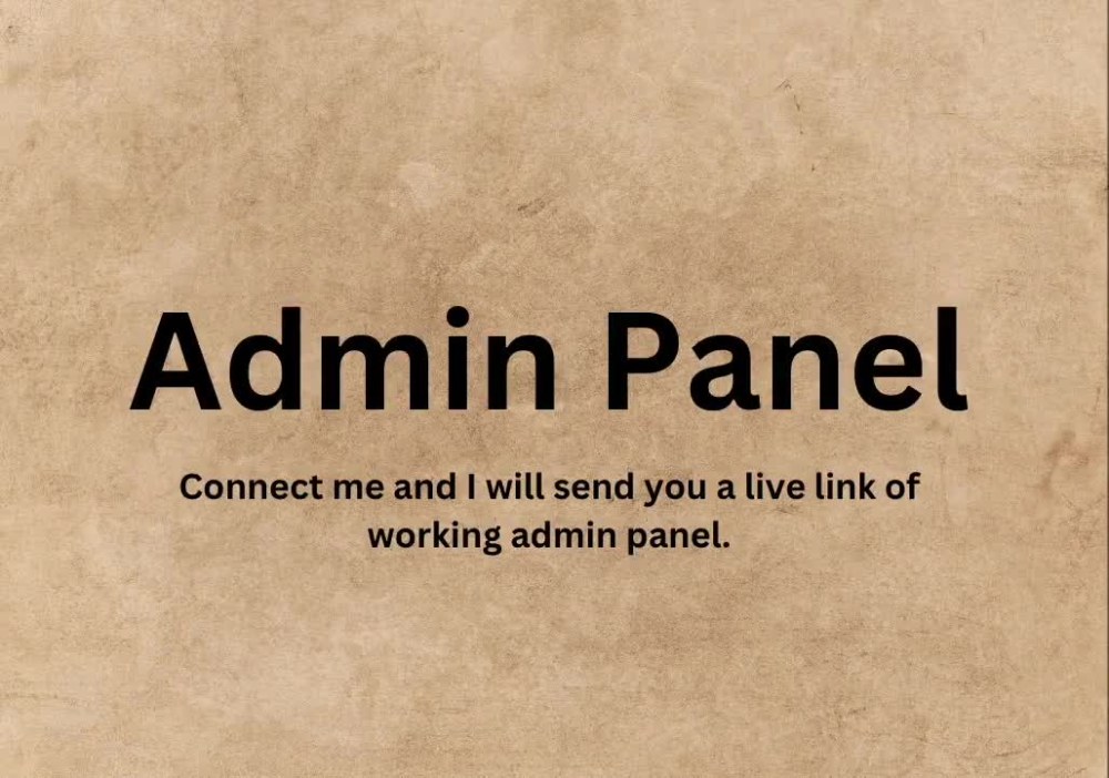 Laravel master admin Panel | Upwork