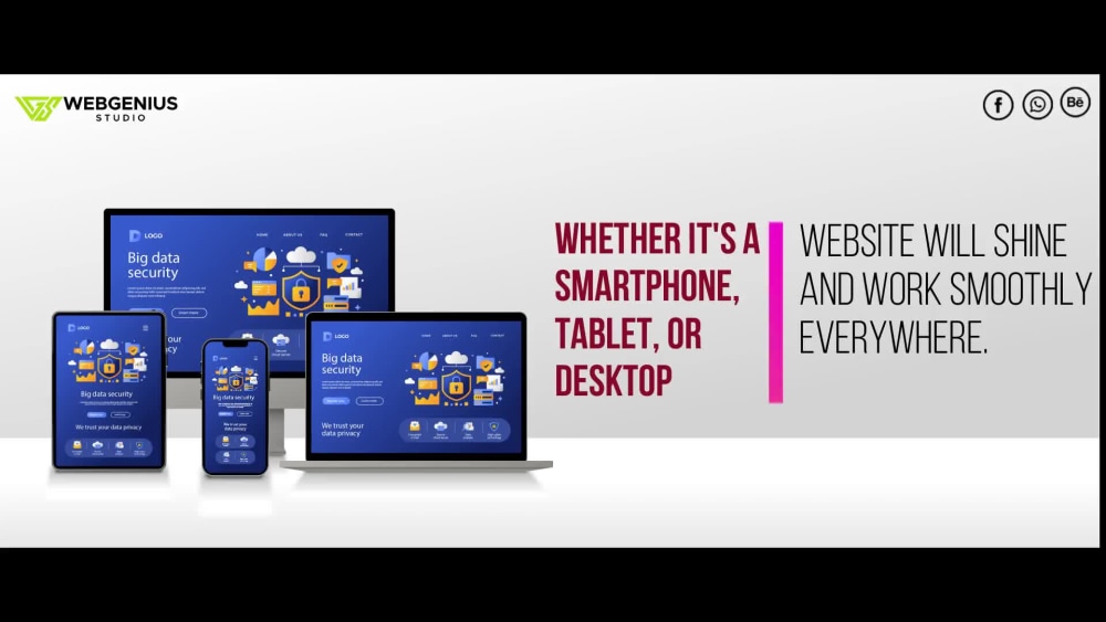 A customized, responsive website | Upwork