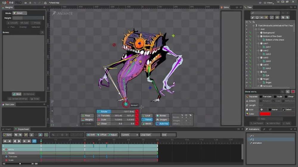 High quality Spine 2D animation on time and at a reasonable price! | Upwork
