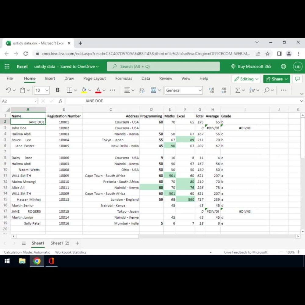 Data Cleaning in Excel Techniques to Clean Messy Data | Upwork