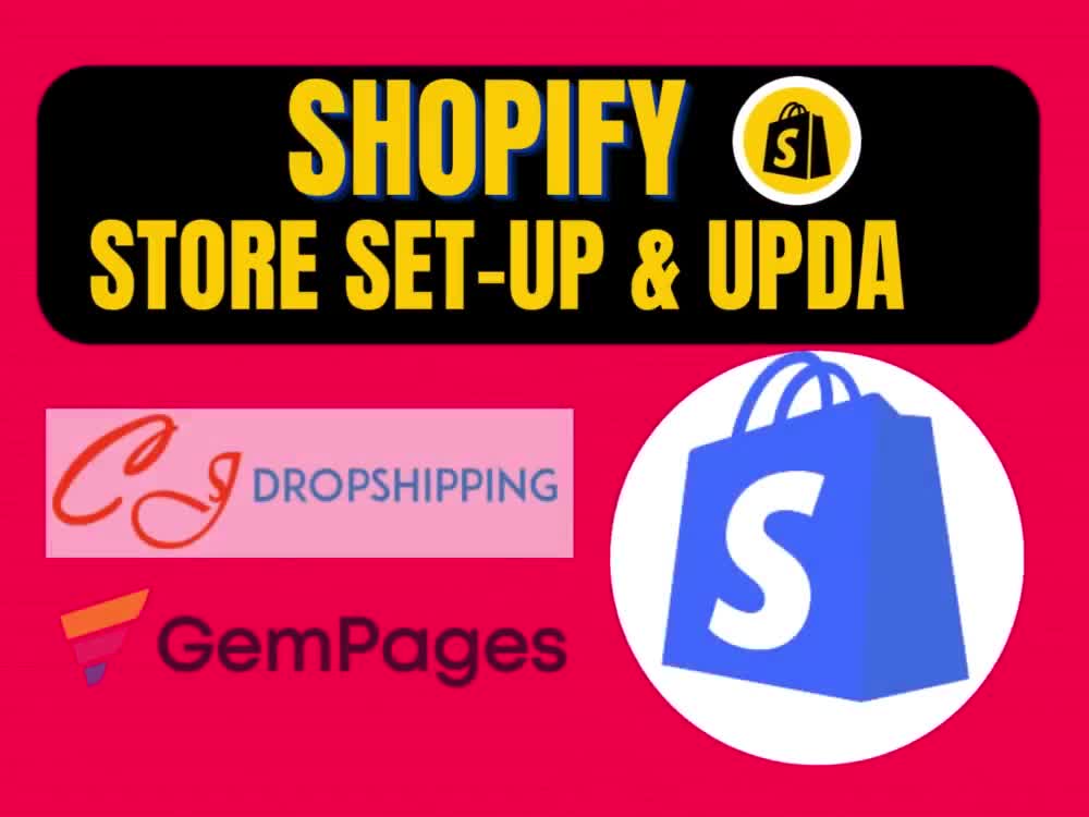 Setup Shopify, Edit, and Update Your Store in 24 Hours | Upwork