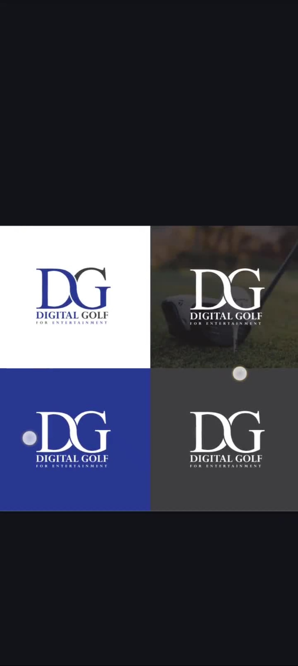 Initial Logo Of Digital Golf (DG) | Upwork