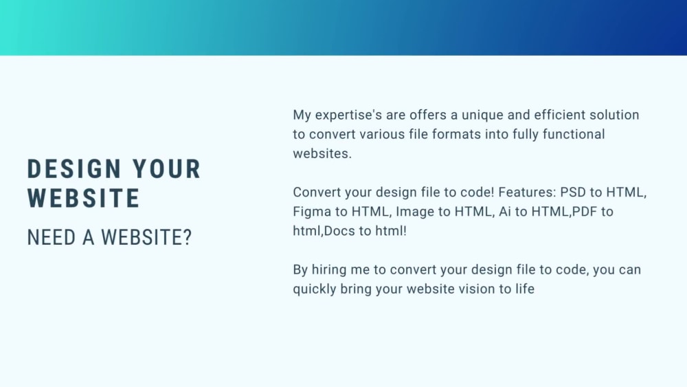 Responsive SEO optimized pixel perfect website | Upwork