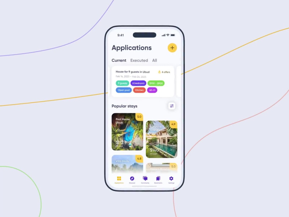 Customized UI/UX design for Android / iOS Mobile app | Upwork