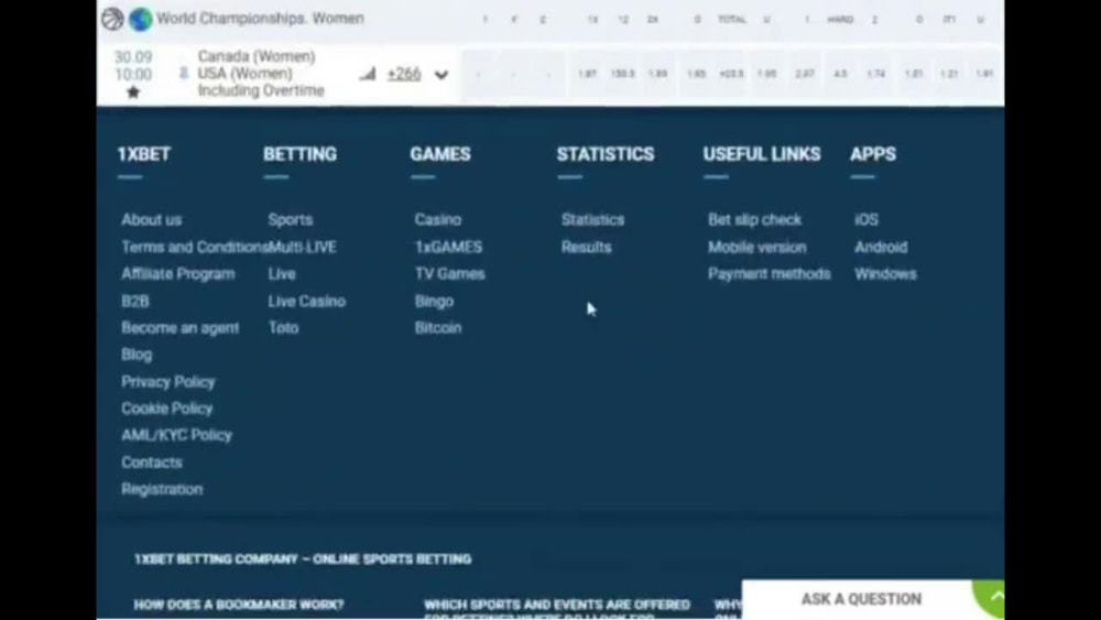 1XBET Website clone using HTML and CSS | Upwork