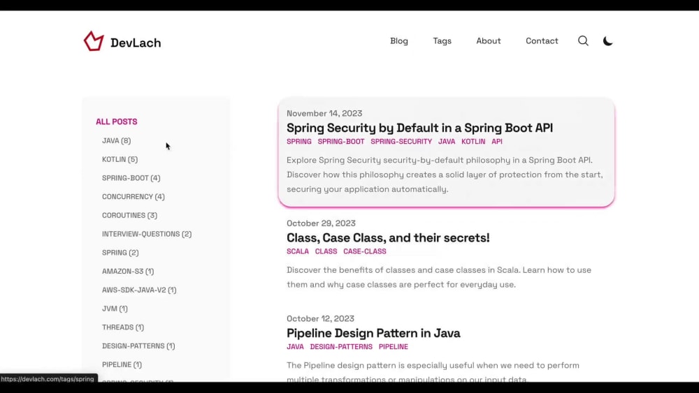 A modern and incredible Blog using Nextjs | React | Markdown | Upwork