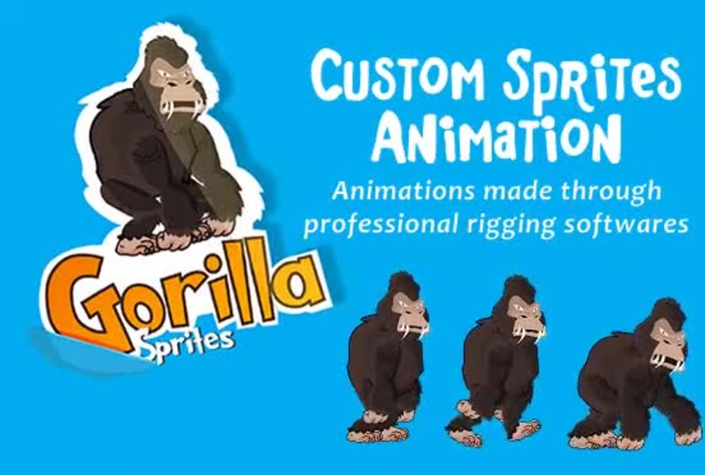 Fully custom 2D game character and sprite sheet animations | Upwork