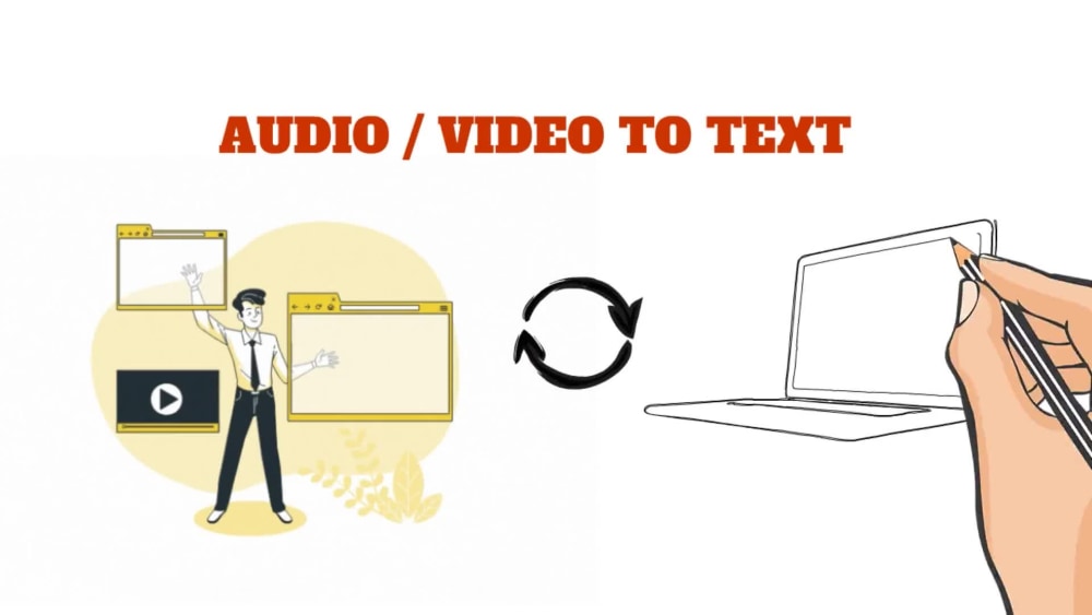 A manual audio and video transcription | Upwork