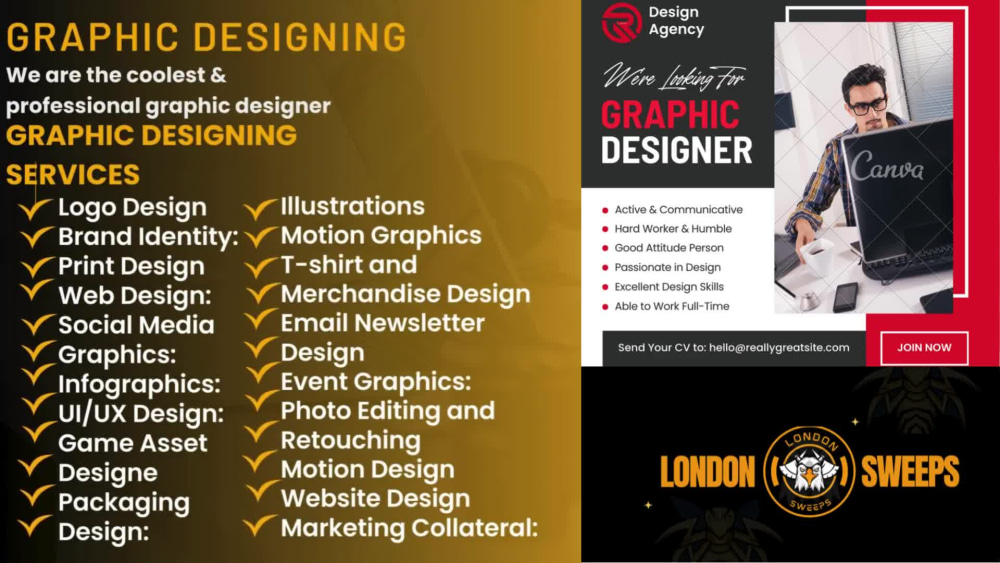 Professional graphic designer or graphic artist for graphic design ...