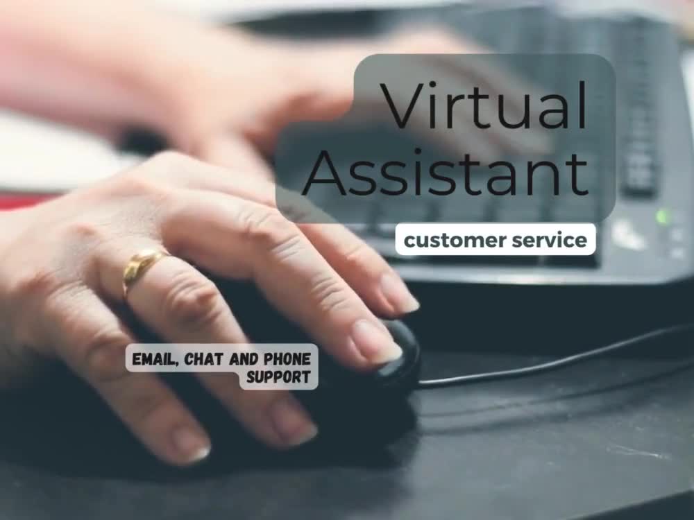 Customer service support through email, chat, calls, and ...