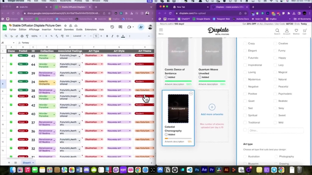 A bot that will perform browser automations, using automa and javascript | Upwork