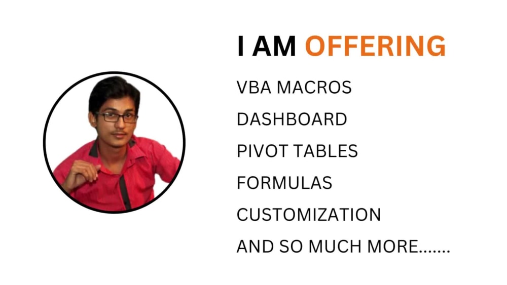 Excel Dashboards Pivot Tables Data Manipulation Macros Upwork 