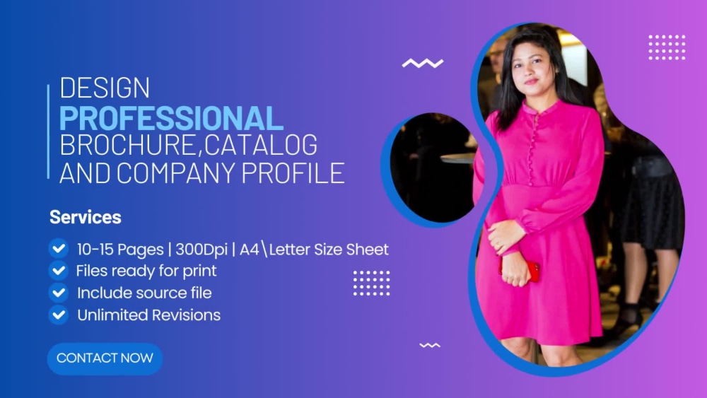 Professional brochure, catalog and flyer | Upwork