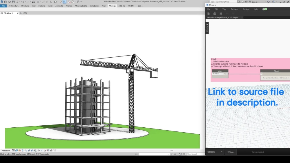 A Dynamo script for automation, Parametric or Generative design in ...