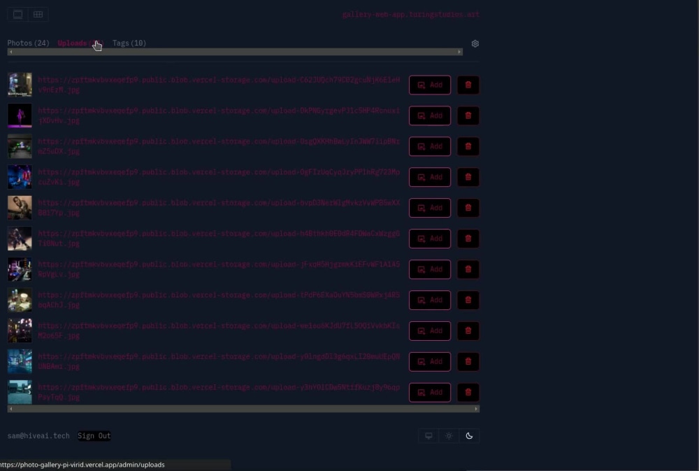Delivering a Comprehensive Photo Management Solution Web-App NextJs | Upwork