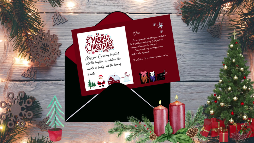 A new Christmas Card Design | Upwork