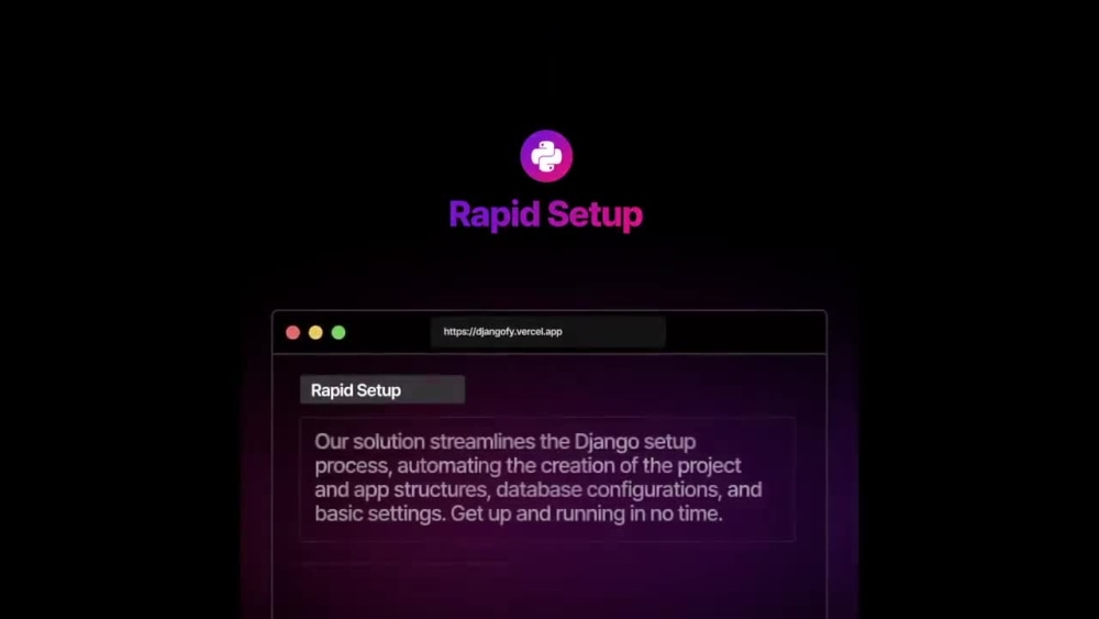 Djangofy Django Automation Aplication Upwork