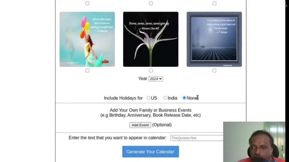 A Php And Mysql Web Application For Creating Custom Calendar Upwork 