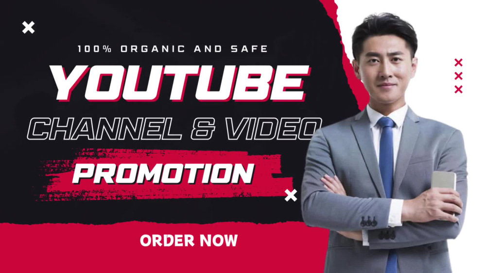 Organically promotion your youtube channel for monetization | Upwork