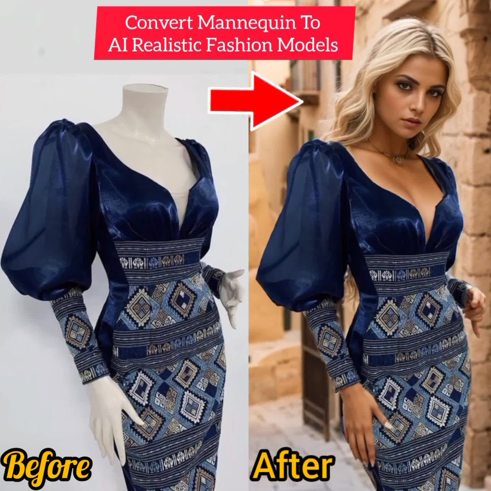 AI Realistic Fashion Model For Your Clothing Brands And Products | Upwork