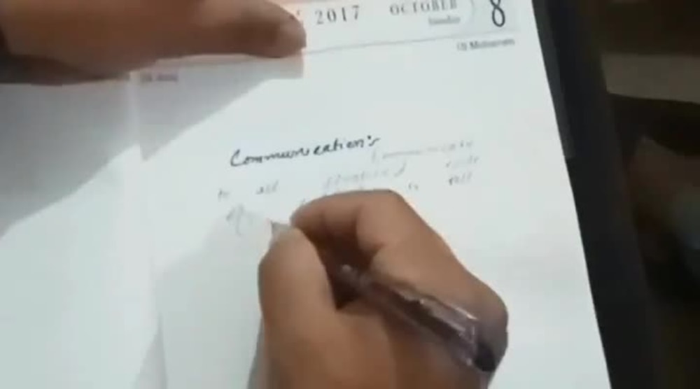 Cursive handwritten assignments, notes, cards and cover letters | Upwork