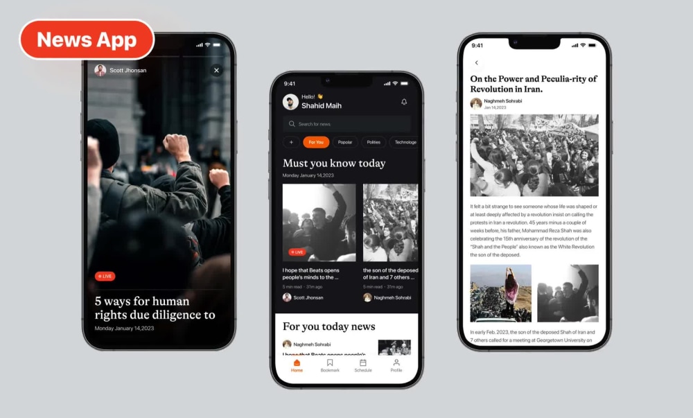 Custom UI/UX design for Android / iOS Mobile app | Upwork