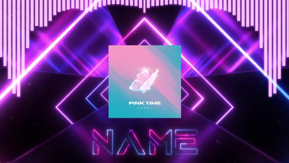 A modern & unique music video visualizer with lyrics | Upwork