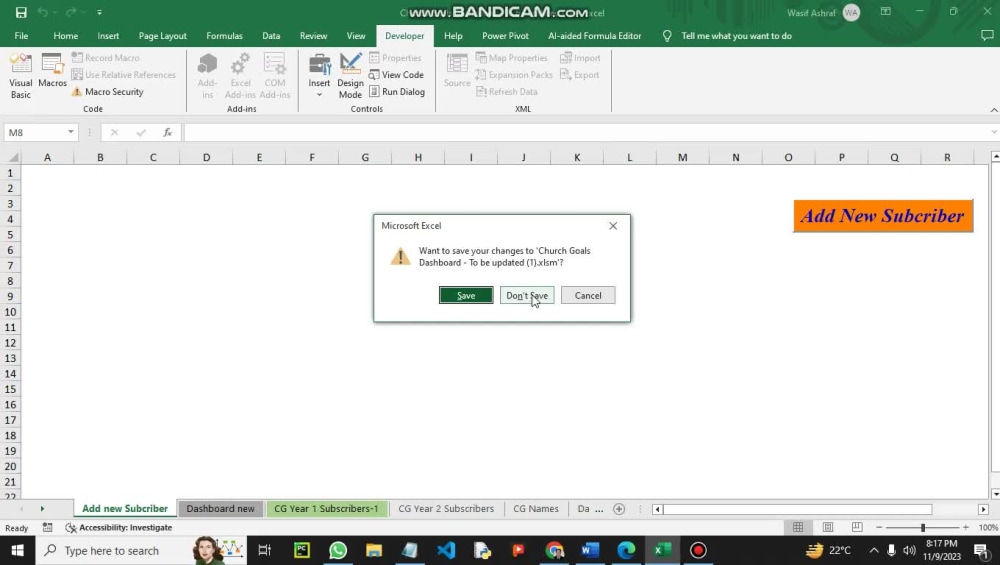 Data entry form with vba | Upwork