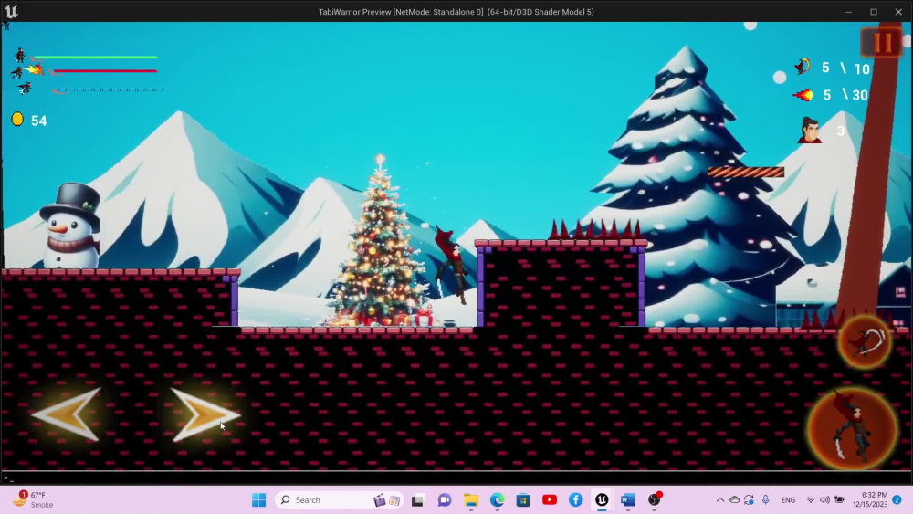 An action, arcade, adventure and puzzle 2D game using Unreal Engine 5 ...