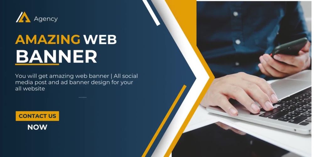 Amazing web banner | social media and ad banner design for your website ...