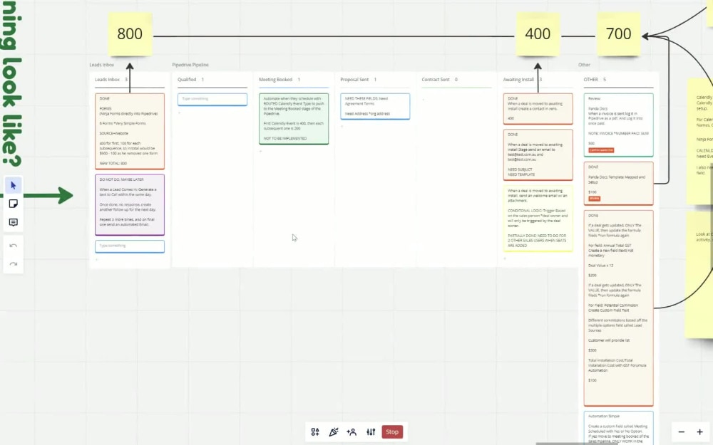 A setup Pipedrive and automated processes. | Upwork
