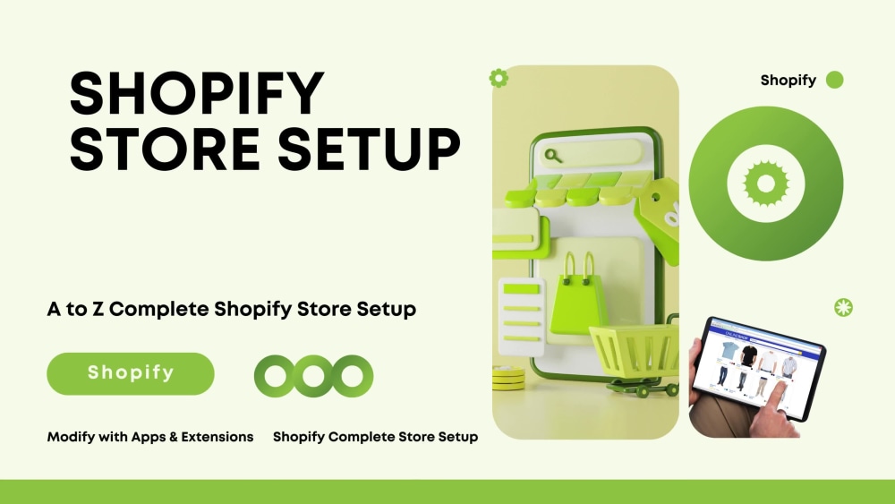 Basic Shopify Store Setup | Upwork