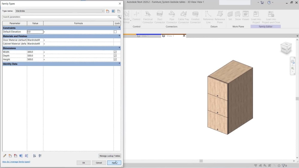 Parametric families in Revit of any complexity | Upwork