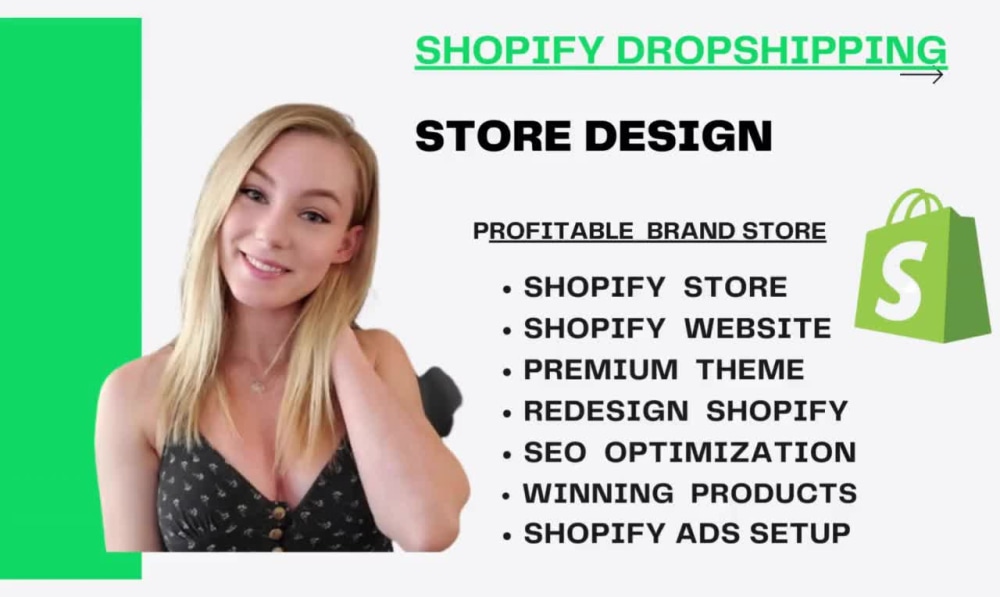 DESIGH AND REDESIGH SHOPIFY STORE,SEO,PREMUIM THEME, SHOPIFY STORE SETUP | Upwork