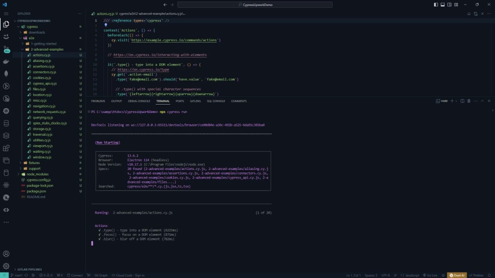 Automated Cypress Tests For Your Web Application Upwork