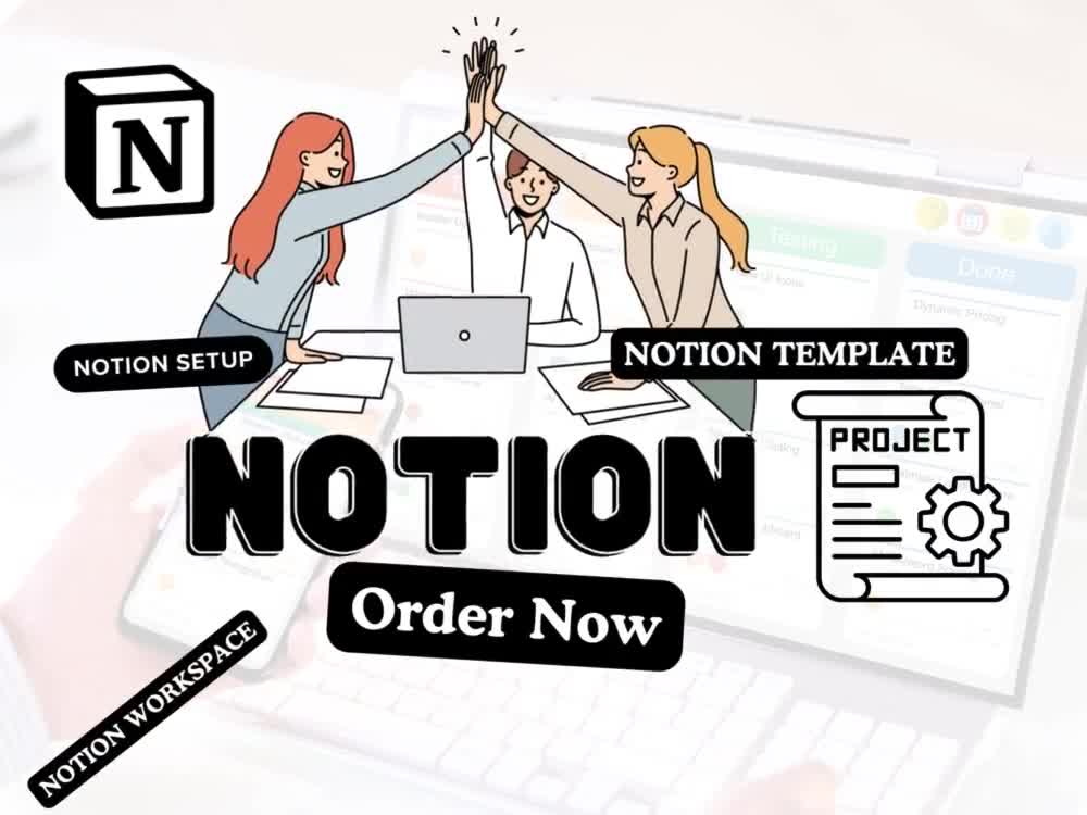 Notion Expert Notion Workspace Setup Automation Notion Template Upwork