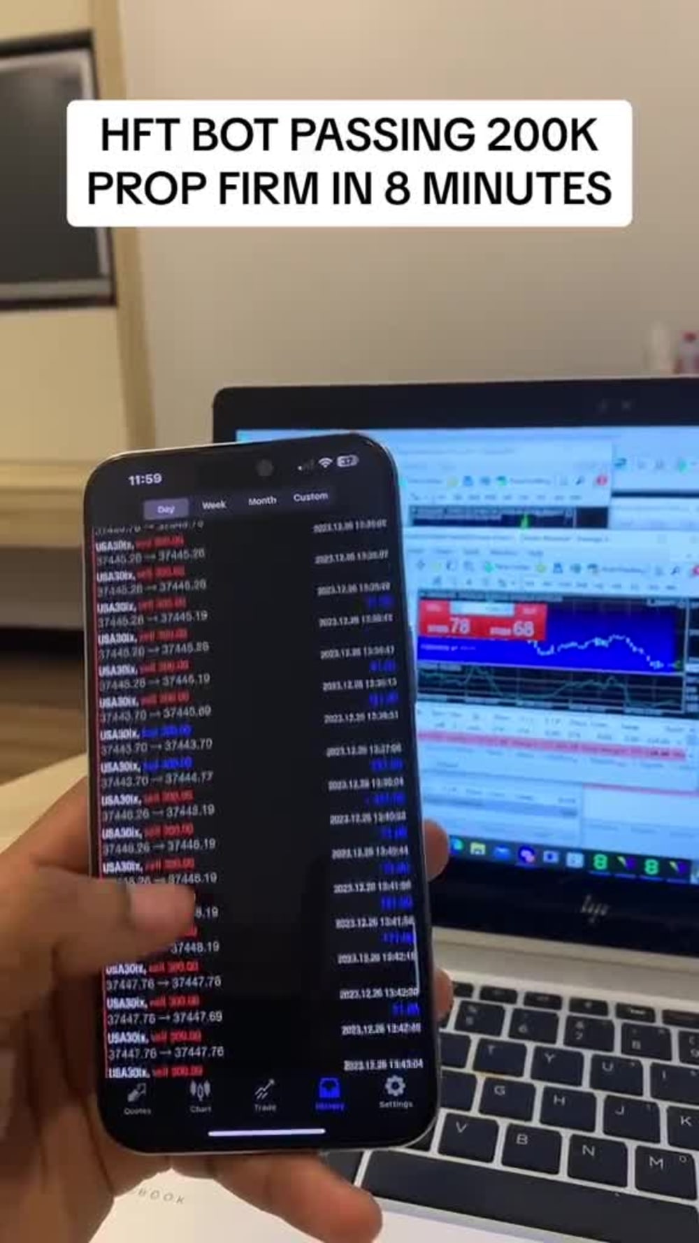 Hft bot, Forex trading bot, High-frequency bot, Forex ea bot, Prop firm ea | Upwork