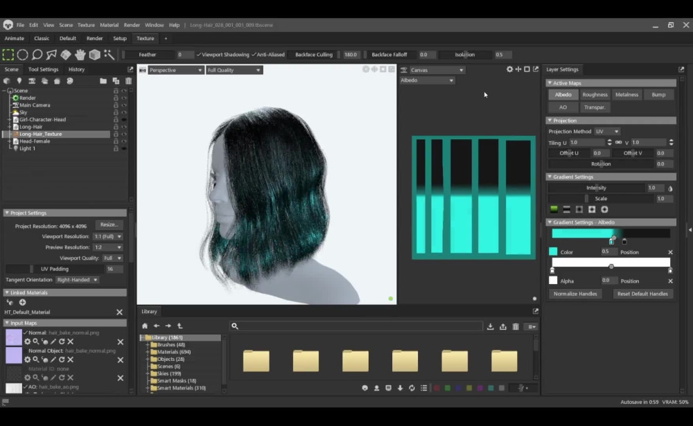 Professional 3D RealTime Hair | Upwork