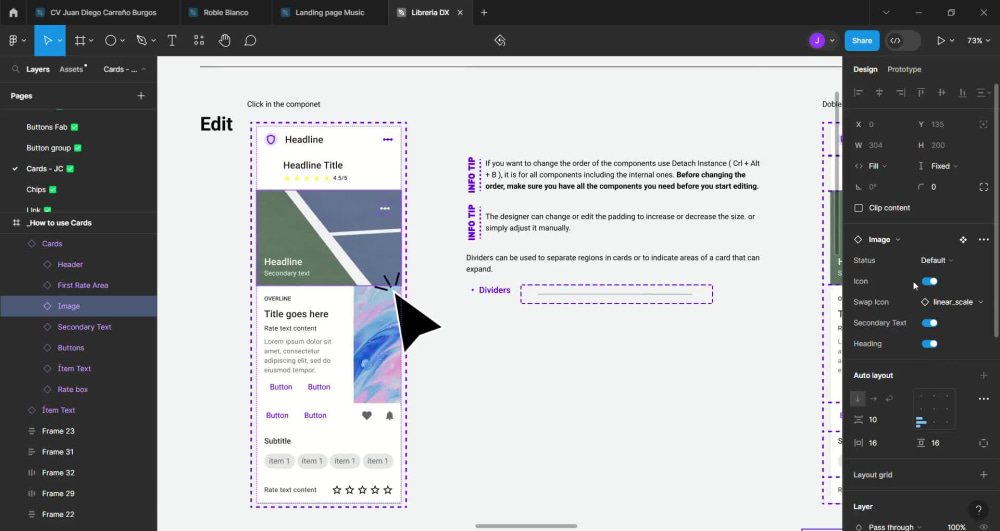 Parametric Cards for your project. | Upwork