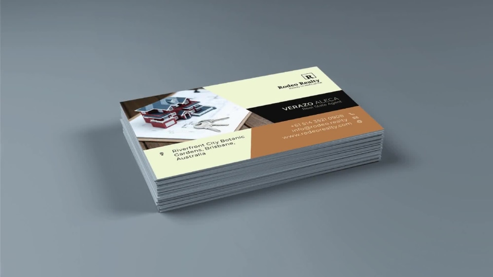 Minimilistic business card design and letterhead with qr code | Upwork