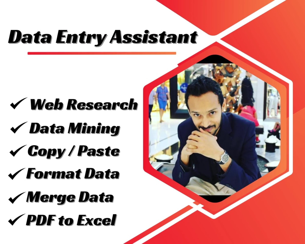 Pro Data Entry Assistant for Copy/Paste, Manual Typing and File Conversion | Upwork