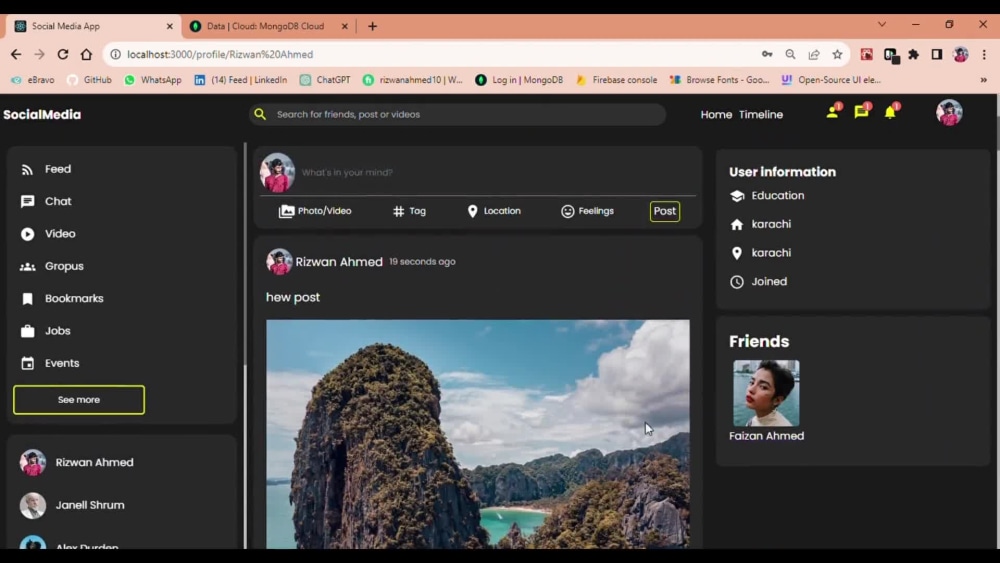 A responsive full stack website created using MERN Stack | Upwork
